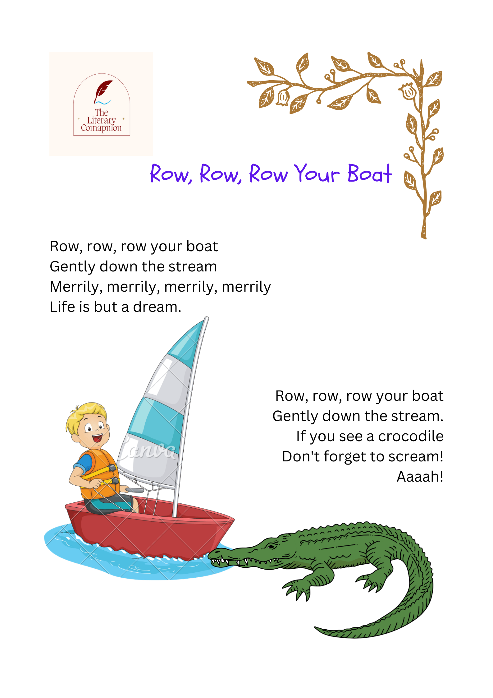 Nursery Rhymes – Page 2 – The Literary Companion